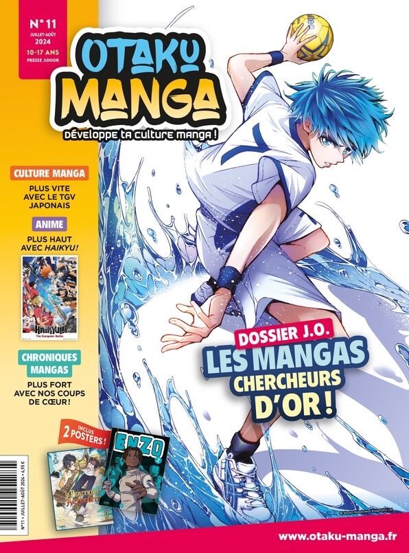 Otaku Manga, le 1er magazine manga pour les ados.